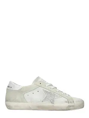 GOLDEN GOOSE Super Star Suede Trainers - Winter Wht