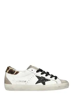 GOLDEN GOOSE Super-star Leather Trainers - White/comb