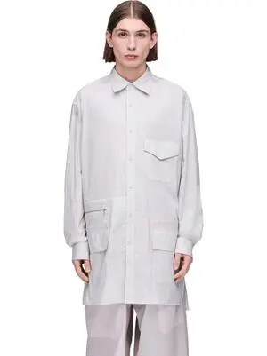 Adidas Y-3 Ut Long Sleeve Shirt - Chalk Pearl