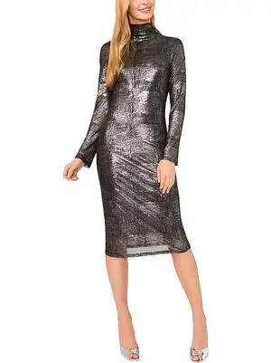 TED BAKER LONDON Foiria Turtleneck Dress