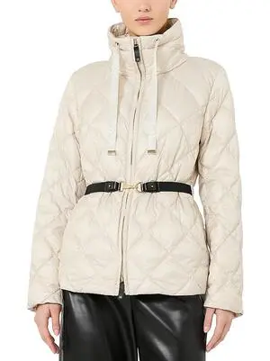 Max Mara Mtcsoftb Quilted Jacket - Sand