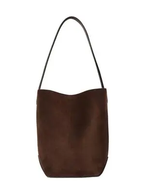 THE ROW Small N/s Park Tote Edge Bag - Mocha