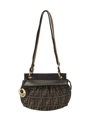 Fendi Zucca Chef Crossbody - Brown