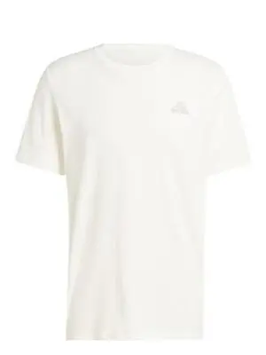 Adidas Essentials Single Jersey Embroidered Small Logo T-shirt - Off White