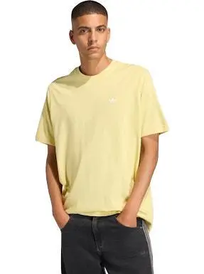 Adidas Essential Loose Short Sleeves T-shirt - Powder Yellow