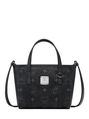 Mcm Toni Vi Xmini Shopper - Black
