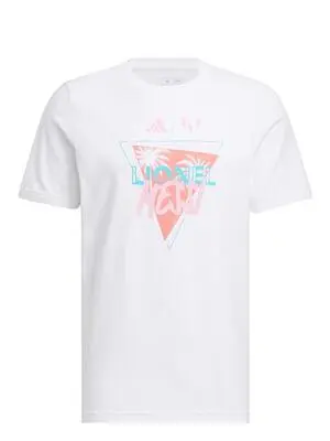 Adidas Messi Tee Shirt - White