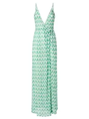 Missoni Long Cover-up In Viscose With Floral Pattern - Multicoloured
