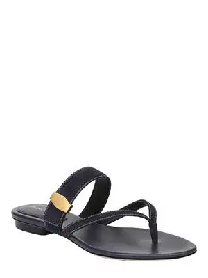 Veronica Beard Salva Sandal - Navy