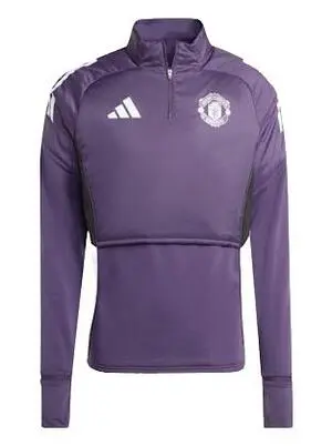 Adidas Tiro 25 Competition Winterized Top - Manchester United Aurora Plum White Black