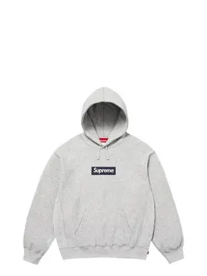 Supreme Box Logo Hoodie - Grey