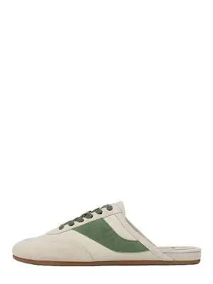 Vince Solstice Suede Sneaker Mule - Green