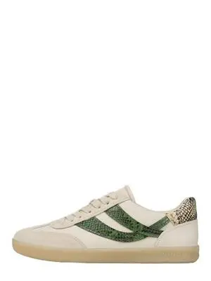 Vince Oasis Snake-embossed Sneakers - Stripe