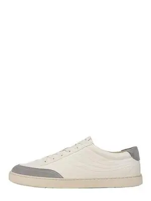 Vince Palm Leather Sneakers - Grey