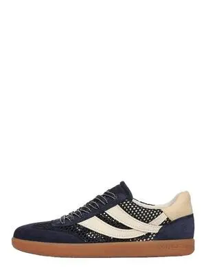 Vince Oasis Netting And Leather Sneakers - Blue