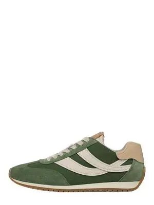 Vince Oasis Suede & Leather Runner Sneakers - Green