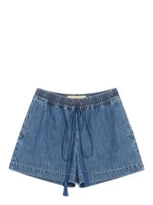 Valentino Garavani Denim Shorts - Blue