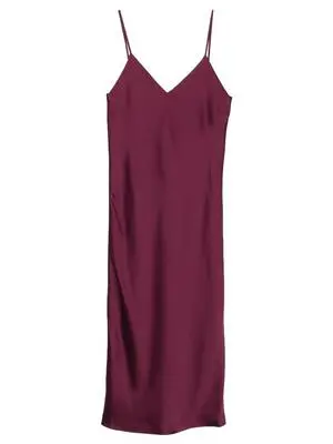 Norma Kamali Slip Dress - Purple