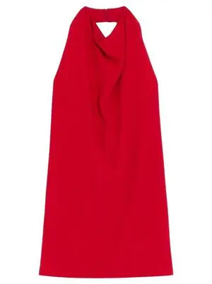 Valentino Garavani Silk Mini Dress - Red