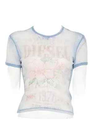 DIESEL Cotton T-shirt - Blue