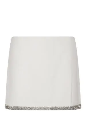 Alice + Olivia Mini Skirt - White