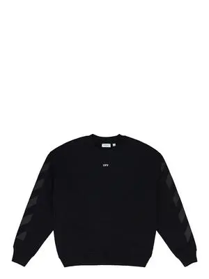 Off-White Cornely Diagonal Crewneck - Black