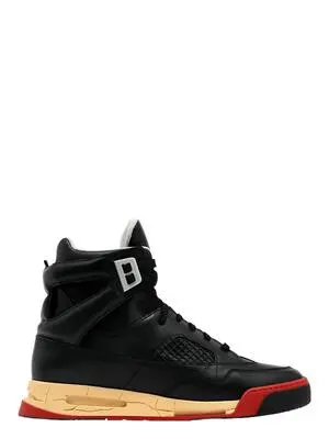 MAISON MARGIELA Ddstck High Top Sneakers - Black