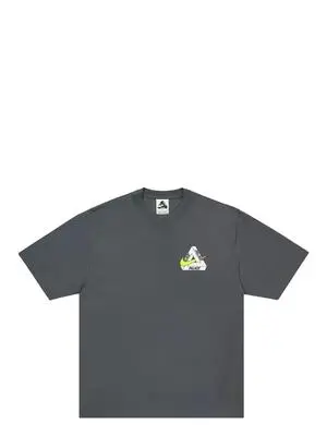 PALACE X Nike Tri Swoosh T-shirt - Grey