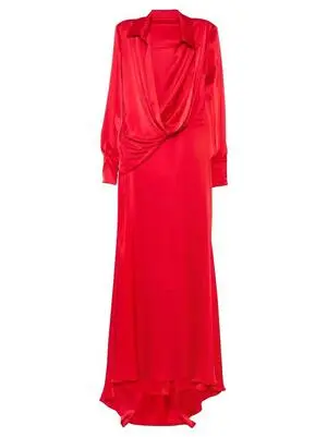 ISABEL SANCHIS Denes Maxi Dress - Red
