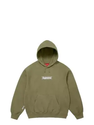 Supreme Box Logo Hooded Sweatshirt - Green