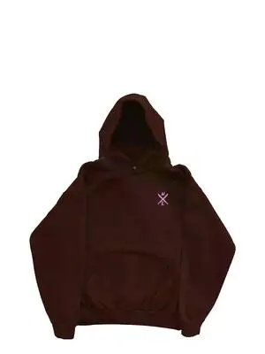 WARREN LOTAS Embroidered And Printed Hoodie - Red