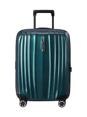 SAMSONITE Nexis Spinner Expandable 4-Wheel Suitcase 55cm Deep Petrol