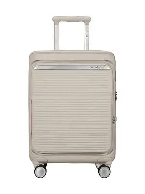 SAMSONITE Paralux Spinner Expandable 4-wheel Suitcase 55cm - Stone Grey