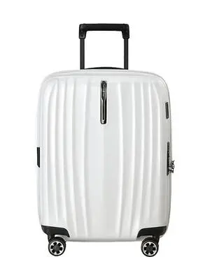 SAMSONITE Nexis Spinner Expandable Suitcase 55cm - Cotton White