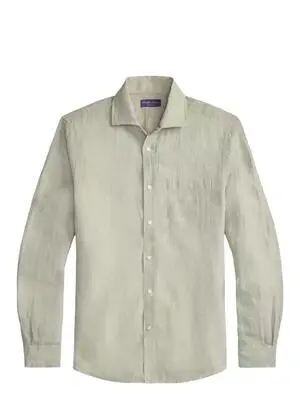 Ralph Lauren Purple Label Long-sleeve Pocket Shirt - Green