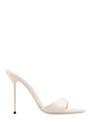 Paris Texas Heeled Mules - Neutrals