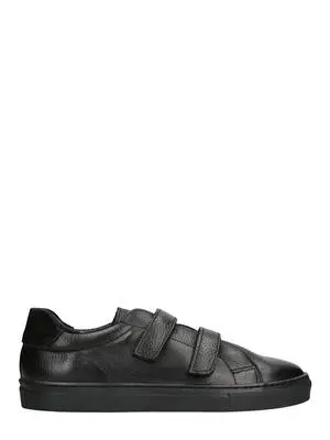 PAPOUELLI Leather Atlas Sneakers - Black