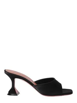 Amina Muaddi Lupita Mules 70 - Black