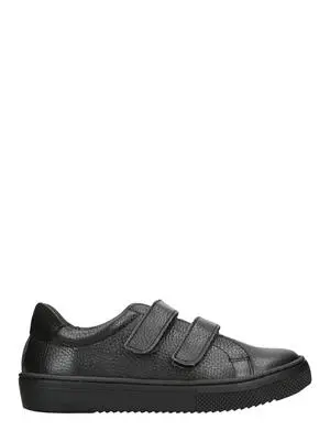 PAPOUELLI Leather Atlas Sneakers - Black