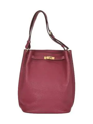 Hermès Togo So Kelly 26 Shoulder Bag - Rubis
