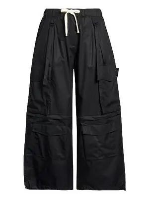 Isabel Benenato Cotton-blend Cargo Pants - Black