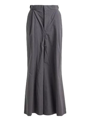 MAISON MARGIELA MAISON MARGIELA Black Cotton And Polyamide Flared Trousers Grey