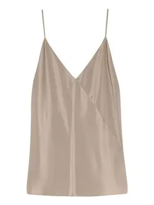 Max Mara Silk Top - Beige