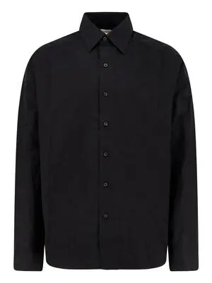 ENTIRE STUDIOS Miller Oversize Cotton Shirt - Black