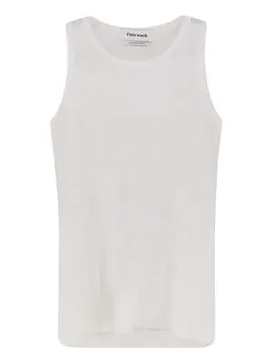 TONYWACK Lyocell Blend Tank Top - White