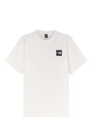 The North Face Cotton Tshirt With Frontal Logo - White