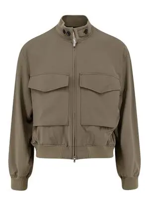 TONYWACK Wool Blend Jacket - Green