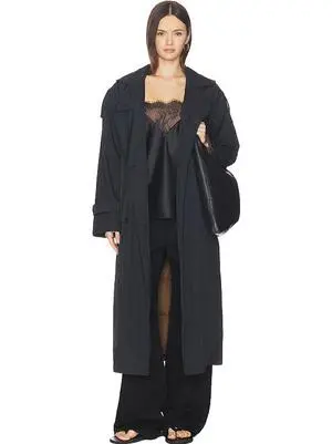 Theory Airy Trench - Black