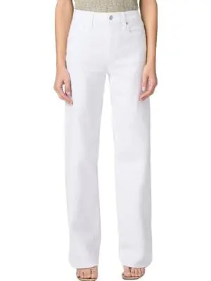 Paige Tatum Wide-leg Jeans - Crisp White