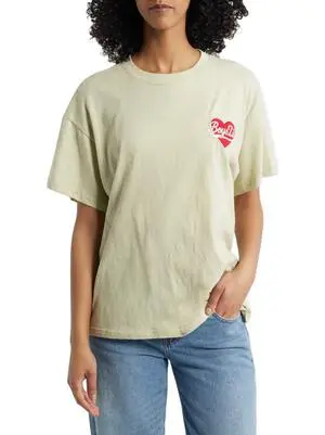 BOYS LIE Graphic Relaxed Fit T-shirt - Talc